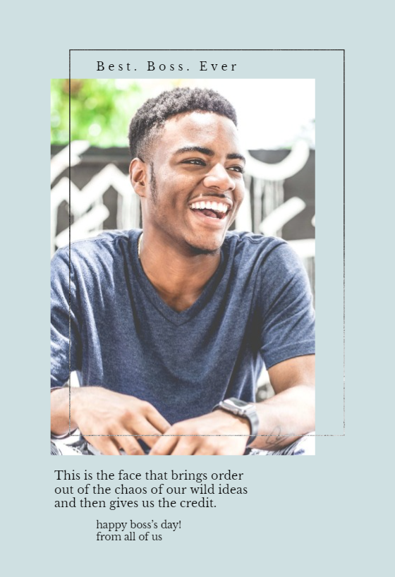 Number One - Boss Day Card | Greetings Island