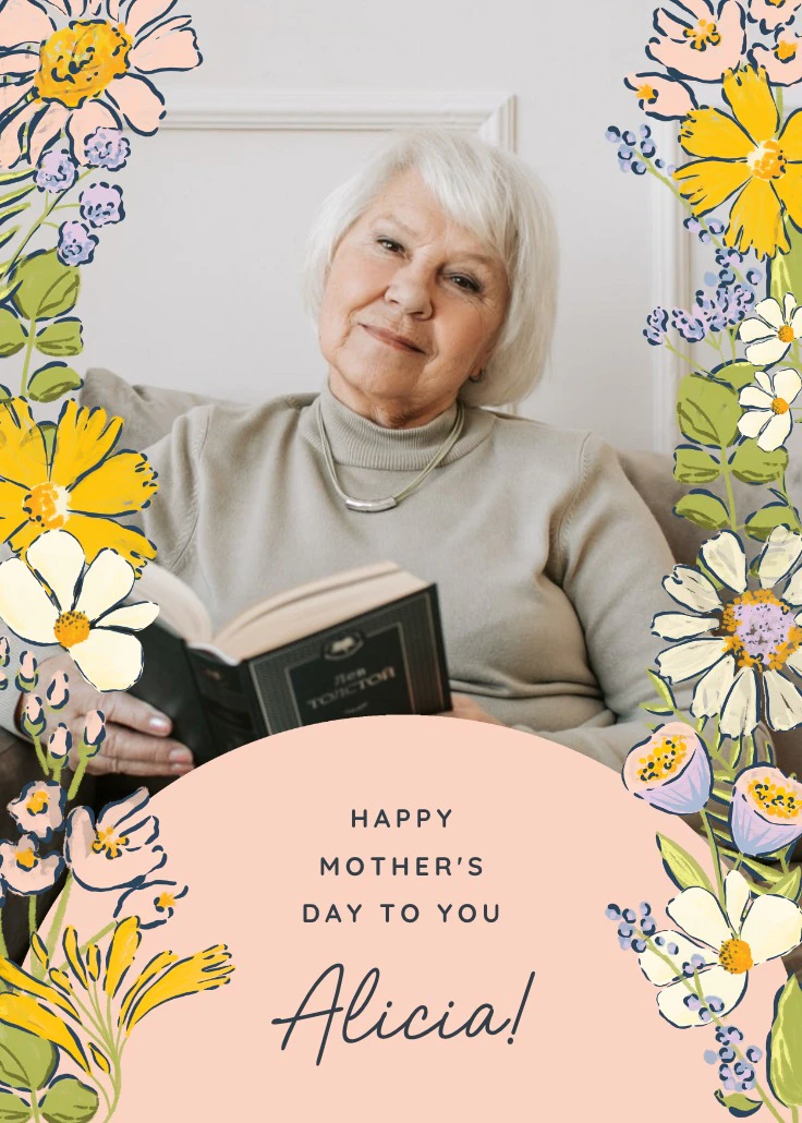 Spring Florals - Mother's Day Card | Greetings Island
