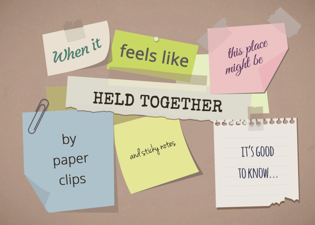 Sticking Together - Boss Day Card (Free) | Greetings Island