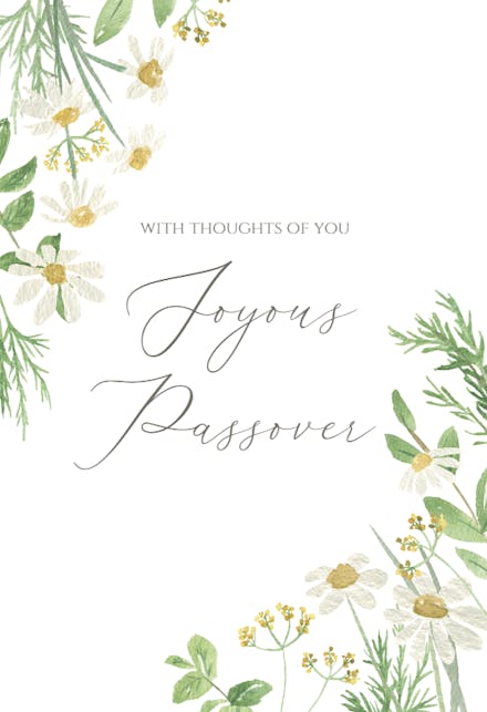 Passover Cards (Free) | Greetings Island