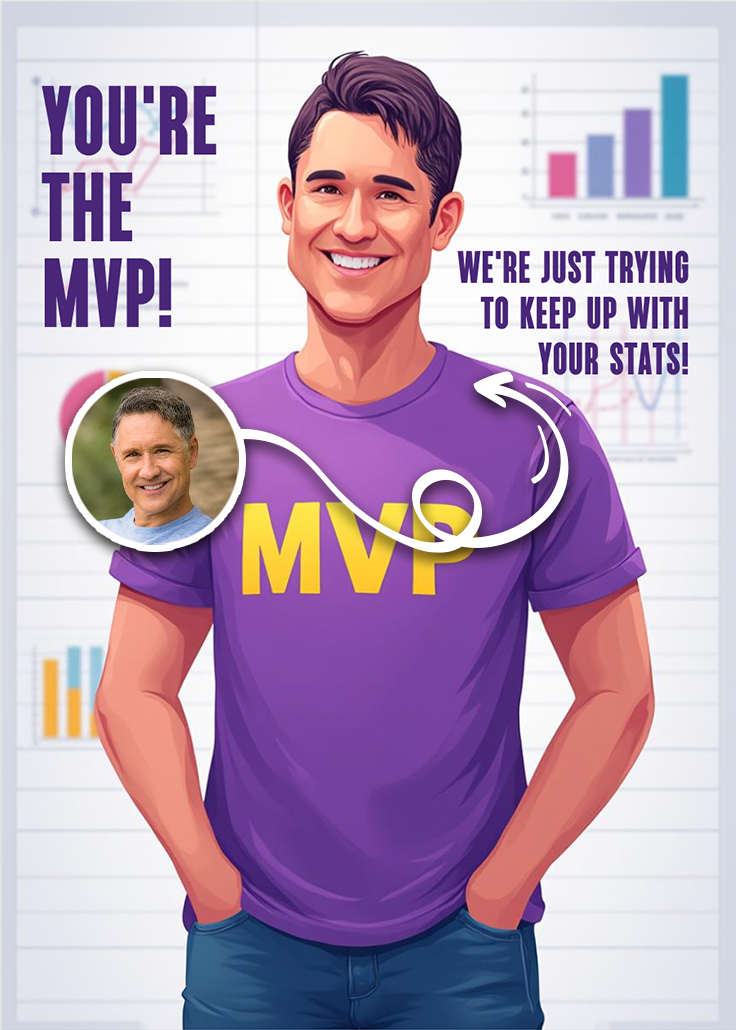 The MVP - Boss Day Card (Free) | Greetings Island
