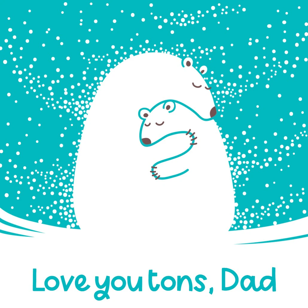 Warm Hearted - Father's Day Card (Free) | Greetings Island