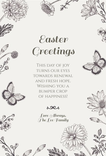 Wild Wonders - Easter Card (Free) | Greetings Island