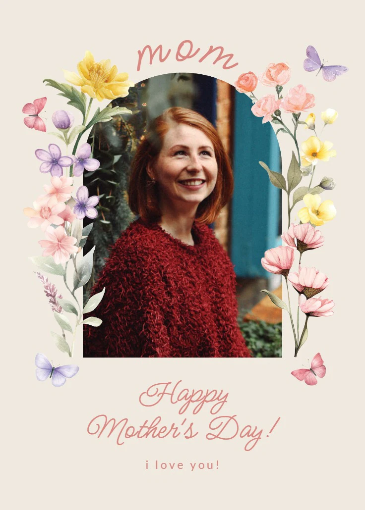 Dainty Spring Flowers - Mother's Day Card | Greetings Island