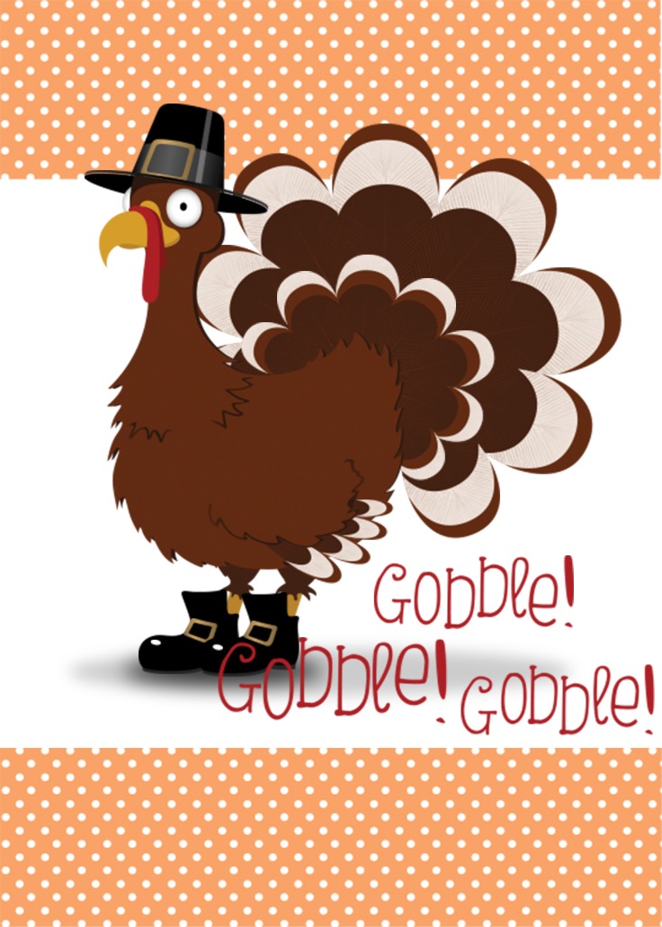 Lets Talk Turkey - Thanksgiving Card (Free) | Greetings Island
