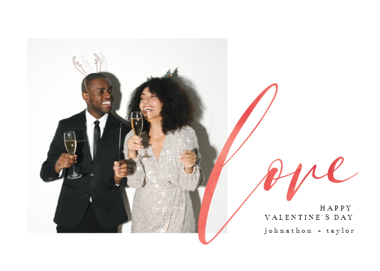 Valentines Script - Valentine's Day Card (Free) | Greetings Island