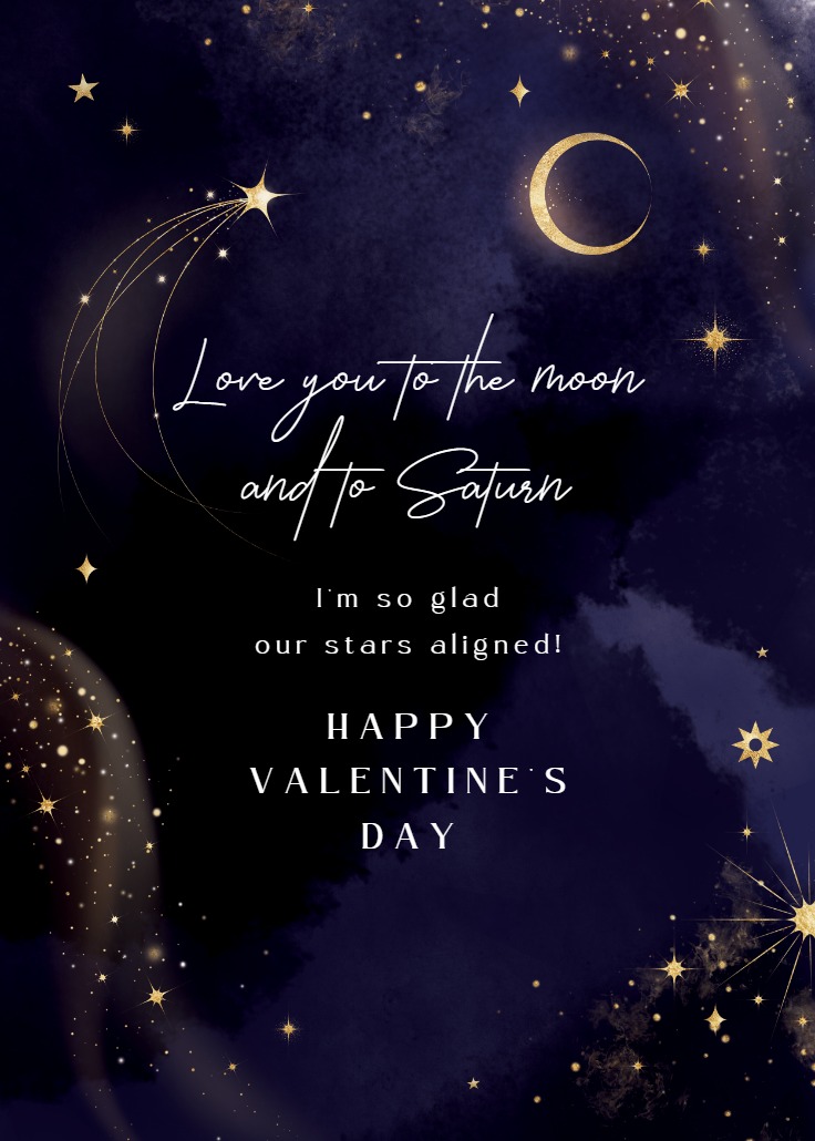Mystic Moon - Valentine's Day Card | Greetings Island