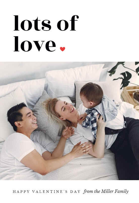 Trendy Bold Text - Valentine's Day Card (Free) | Greetings Island