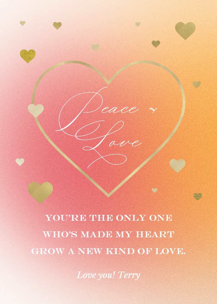 Valentine Gradient - Valentine's Day Card (Free) | Greetings Island