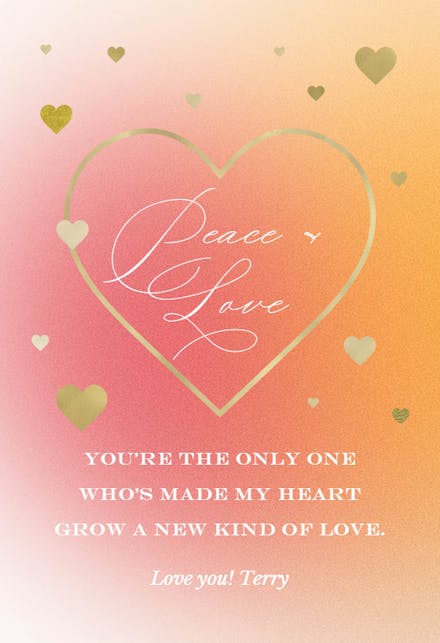 Valentine Gradient - Valentine's Day Card (Free) | Greetings Island