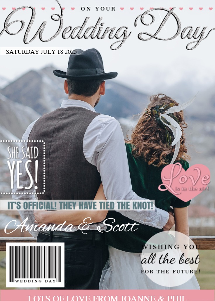 Wedding Magic Magazine - Wedding Congratulations Card (Free ...