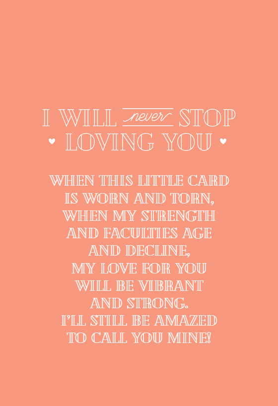 Endless Affection - Love Card (Free) | Greetings Island