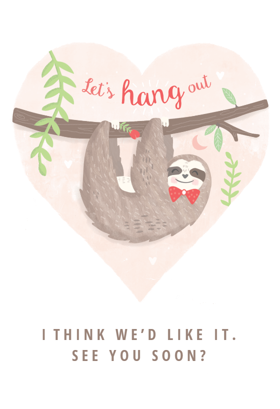 Slow Going - Love Card (Free) | Greetings Island