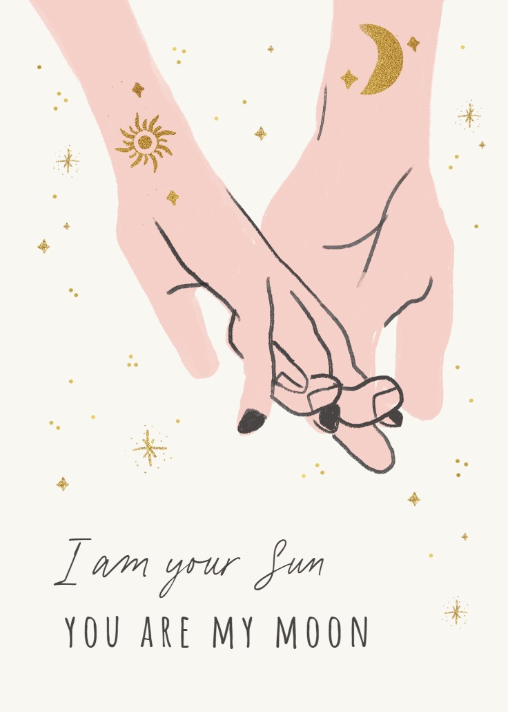 Sun and moon - Love Card (Free) | Greetings Island