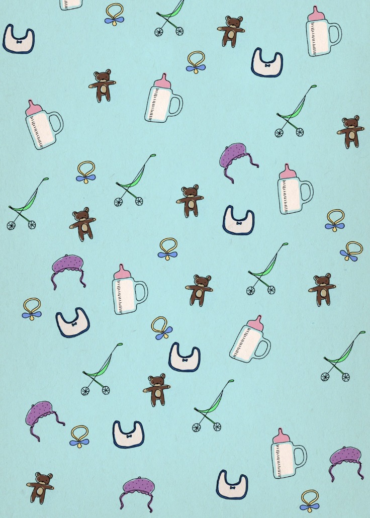 Baby Pattern - Baby Shower & New Baby Card (Free) | Greetings Island