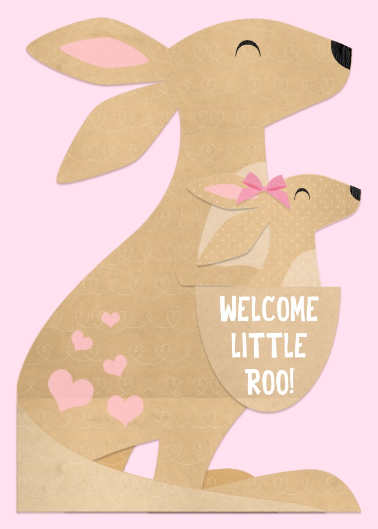 Kangaroo - Baby Shower & New Baby Card | Greetings Island