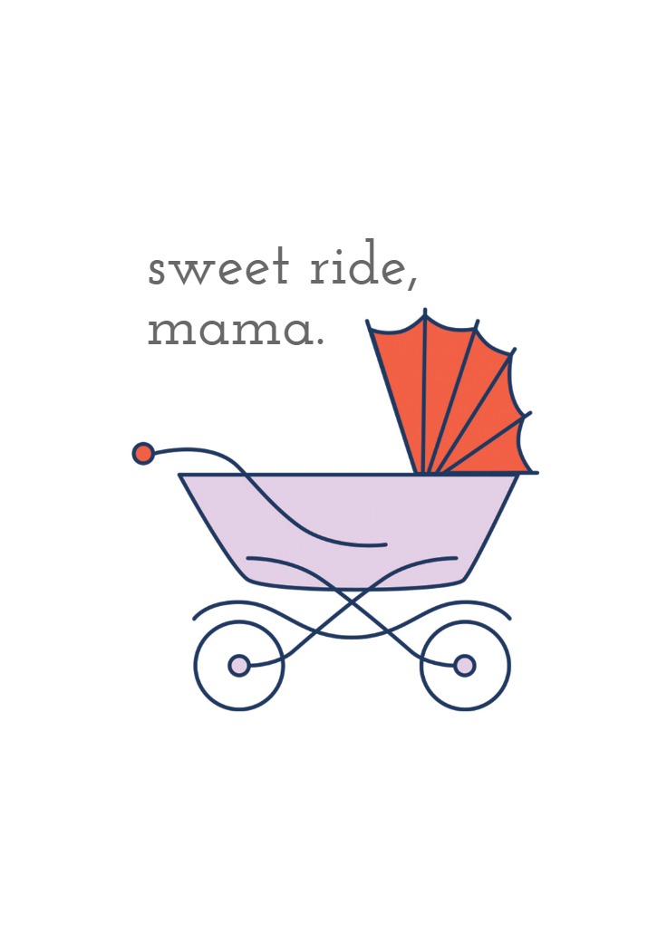 Sweet Ride Mama - Baby Shower & New Baby Card (Free) | Greetings Island