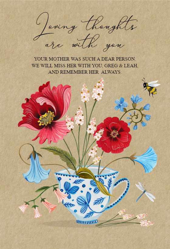 Color Palette Paint - Sympathy & Condolences Card (Free) | Greetings Island