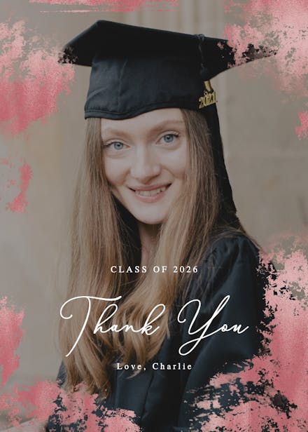 Graduation Thank You Cards (Free) | Greetings Island