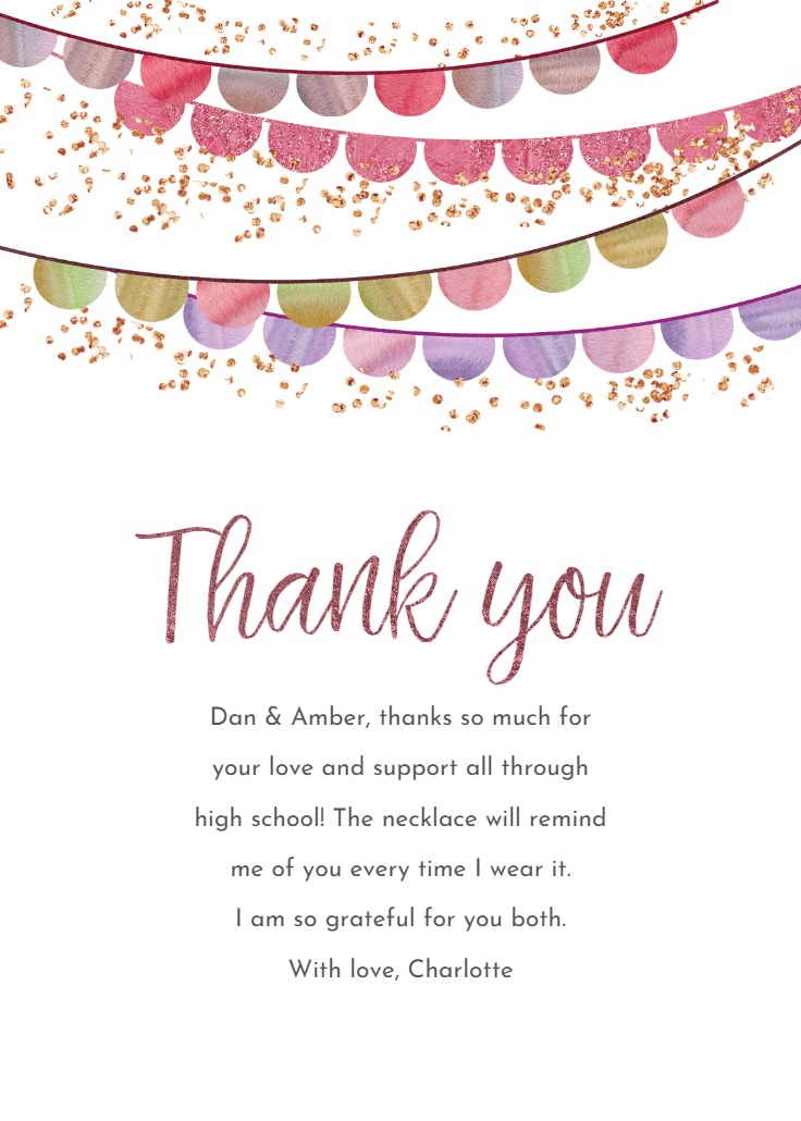 Milestone Celebration - Graduation Thank You Card (Free) | Greetings Island
