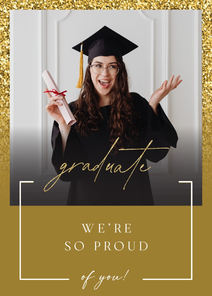 Stepping Up - Graduation Thank You Card (Free) | Greetings Island