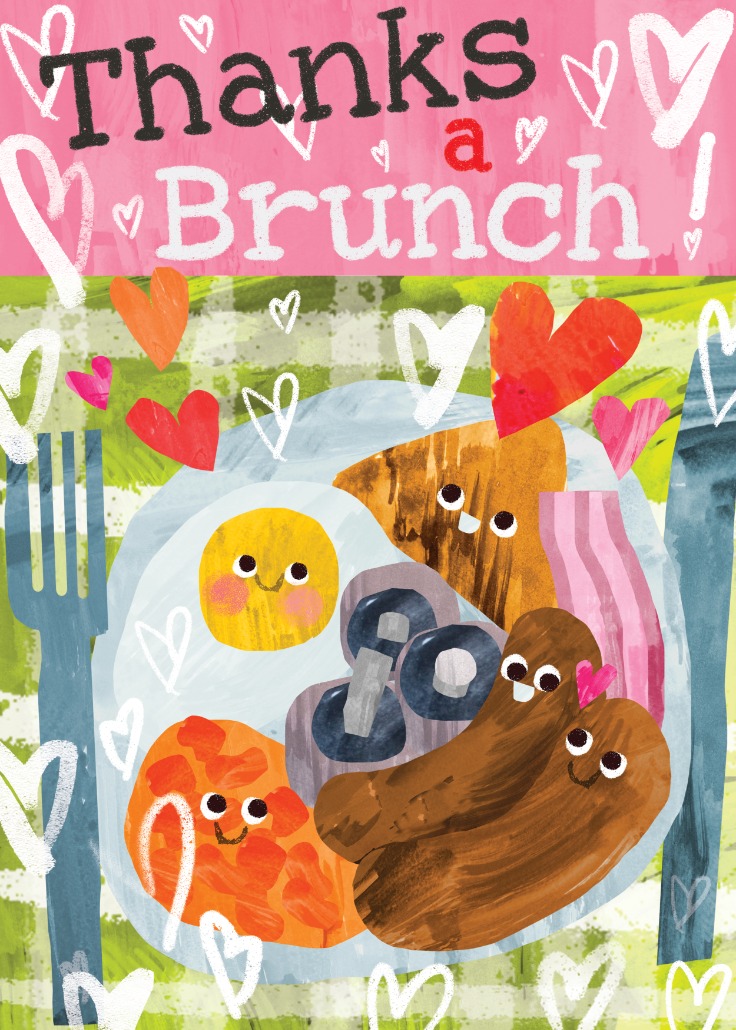 Brunchful Blessings - Thank You Card (Free) | Greetings Island