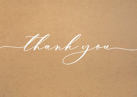 Cathiy Betiey - Thank You Card Template (Free) | Greetings Island