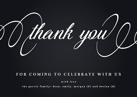 Outstanding - Thank You Card Template (Free) | Greetings Island