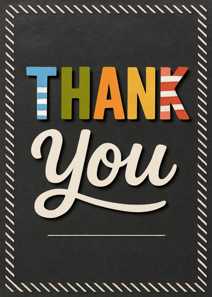 For All of Your Help - Thank You Card (Free) | Greetings Island