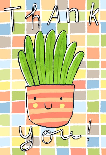 Cute Thank You Cards Free Templates | Greetings Island