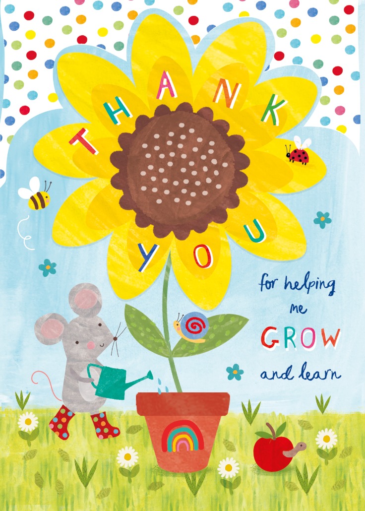 Nurturing My Growth - Thank You Card | Greetings Island
