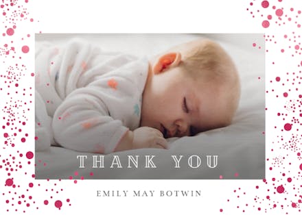 Pure Love - Thank You Card Template (Free) | Greetings Island