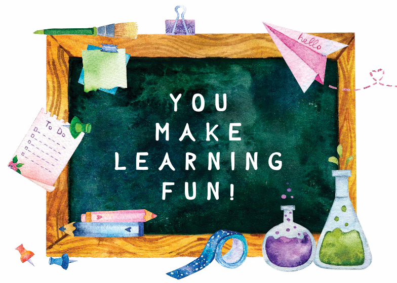 Learning Fun - Thank You Card For Teacher (Free) | Greetings Island