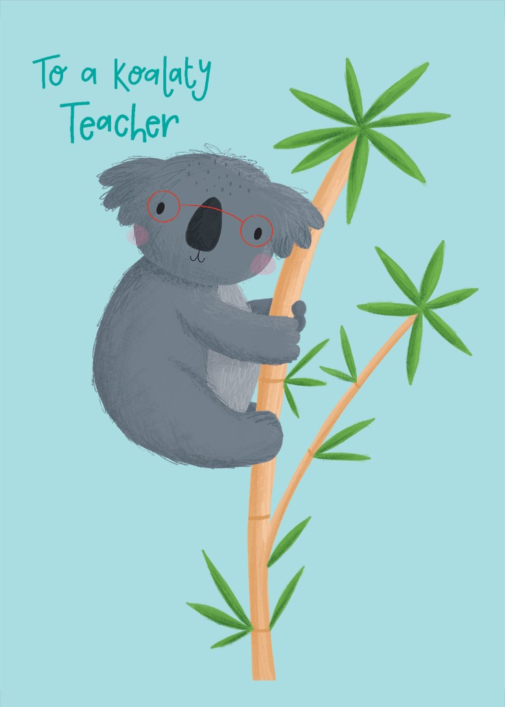 Koalaty Teacher - Thank You Card For Teacher | Greetings Island