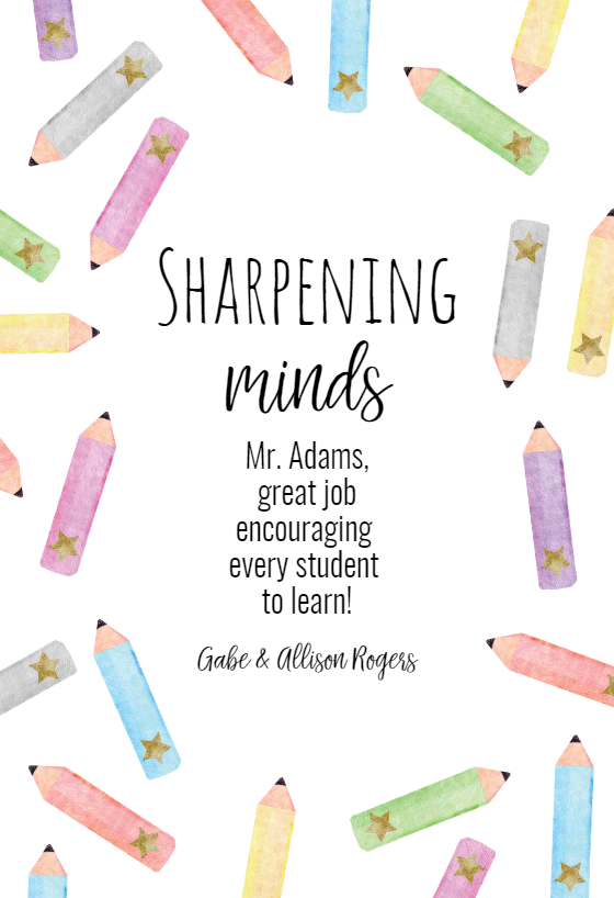 New Angles - Thank You Card For Teacher (Free) | Greetings Island