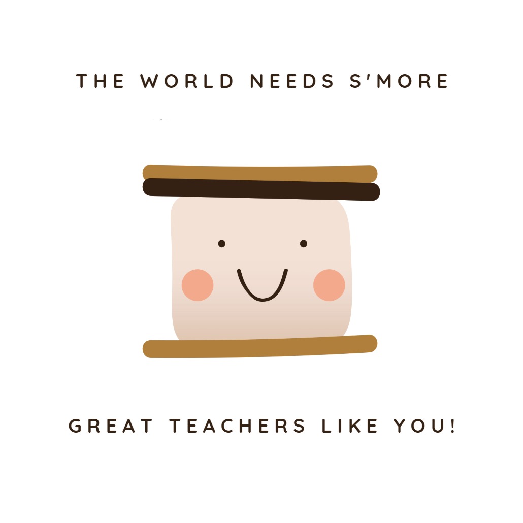 Smore Teachers - Thank You Card For Teacher | Greetings Island
