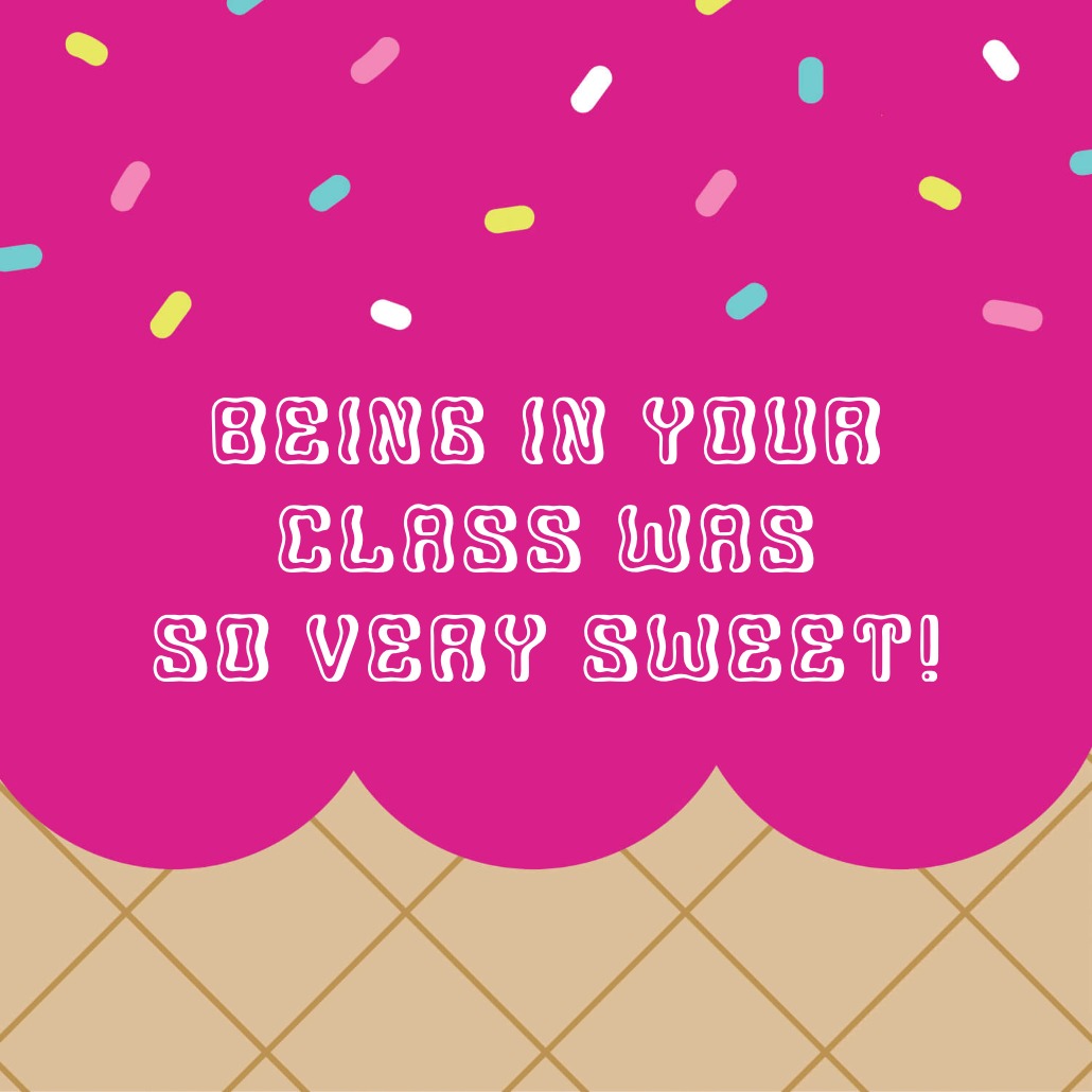 So Sweet - Thank You Card For Teacher (Free) | Greetings Island