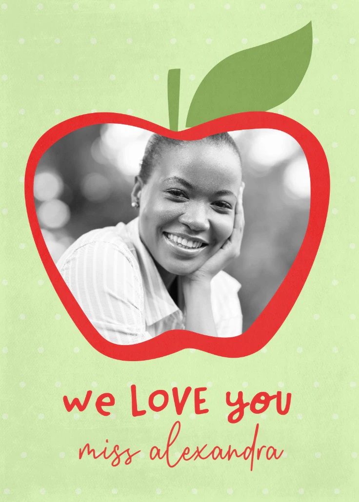 We love you teacher - Thank You Card For Teacher (Free) | Greetings Island