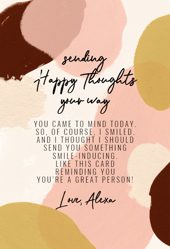 Sincere Sentiment - Cheer Up Card (Free) | Greetings Island