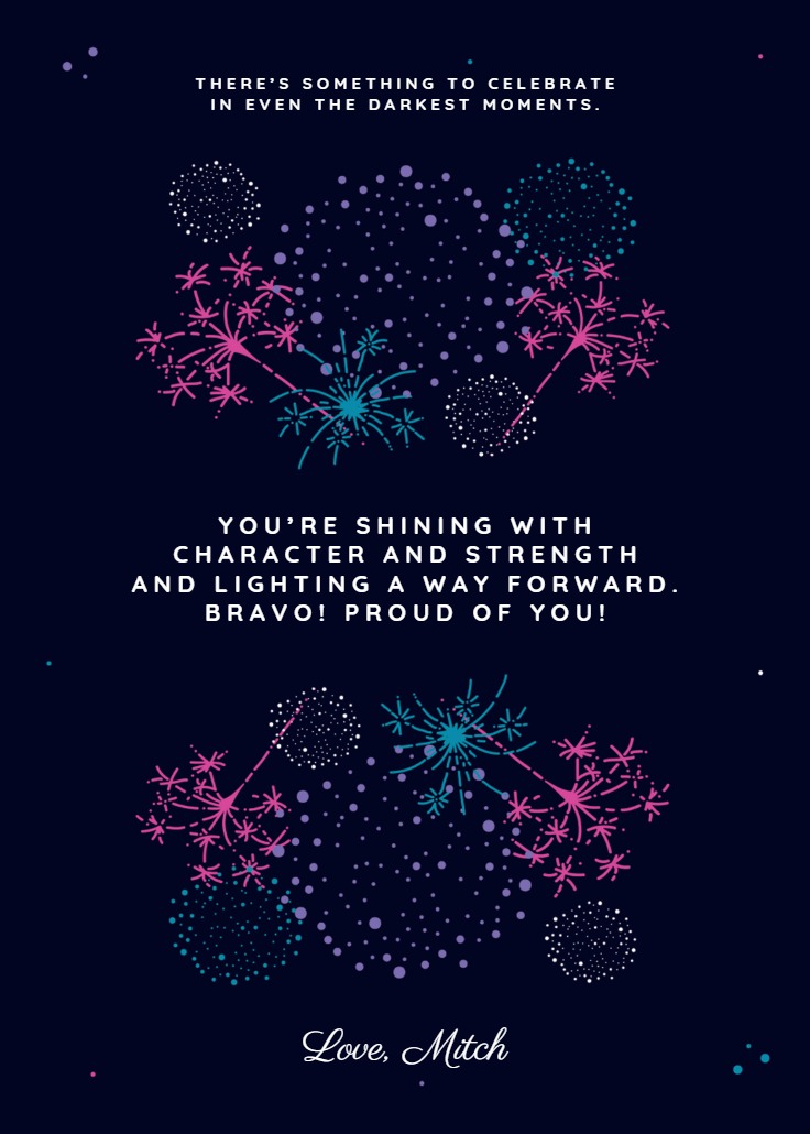 Light the Night - Cheer Up Card (Free) | Greetings Island