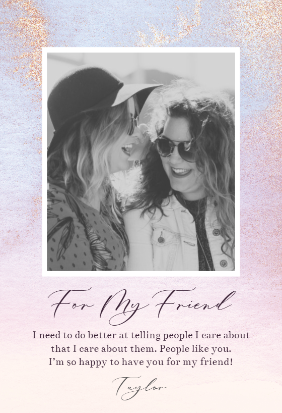 Flash Card - Friendship Card | Greetings Island