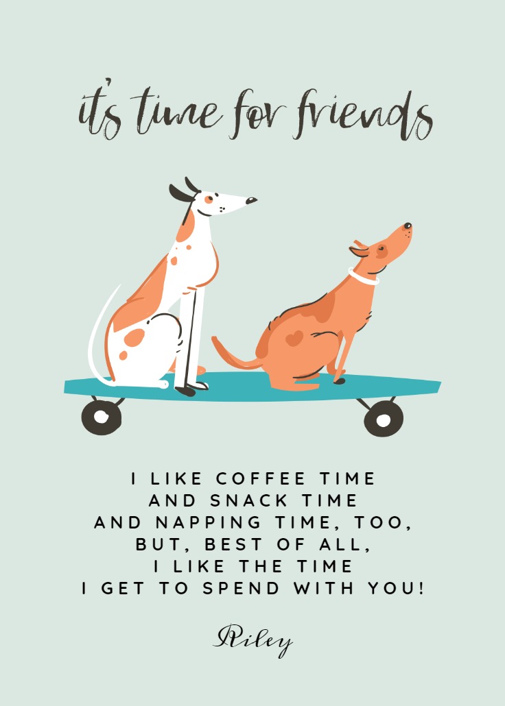 Two’s Company - Friendship Card (Free) | Greetings Island
