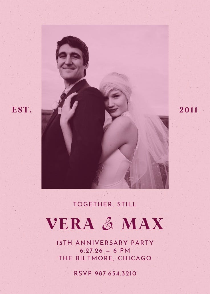 Still in Love - Party Invitation Template (Free) | Greetings Island