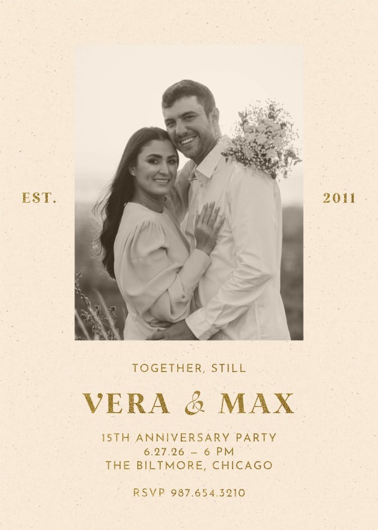 Still in Love - Party Invitation Template (Free) | Greetings Island