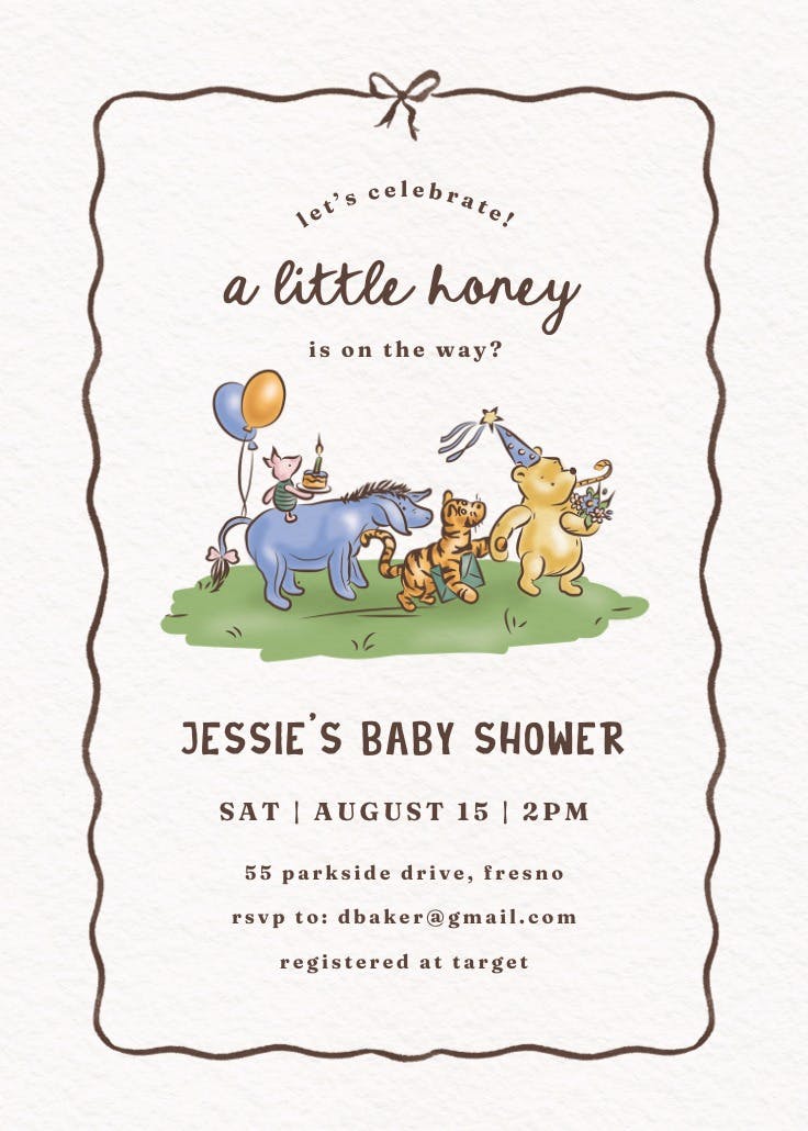 Sweet Woodlands - Invitation Template | Greetings Island