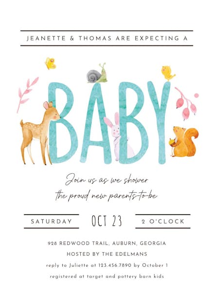 Check Mate - Baby shower invitation Template (Free) | Greetings Island