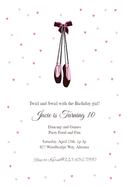 Page 47 | Birthday Invitation Templates (Free) | Greetings Island