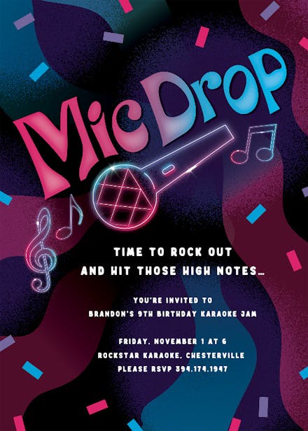 Page 4 | Printable Invitations (Free) | Greetings Island