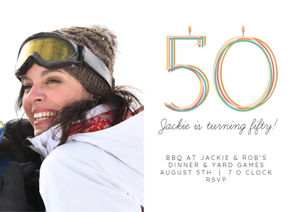 Round Party - Birthday Invitation Template (Free) | Greetings Island