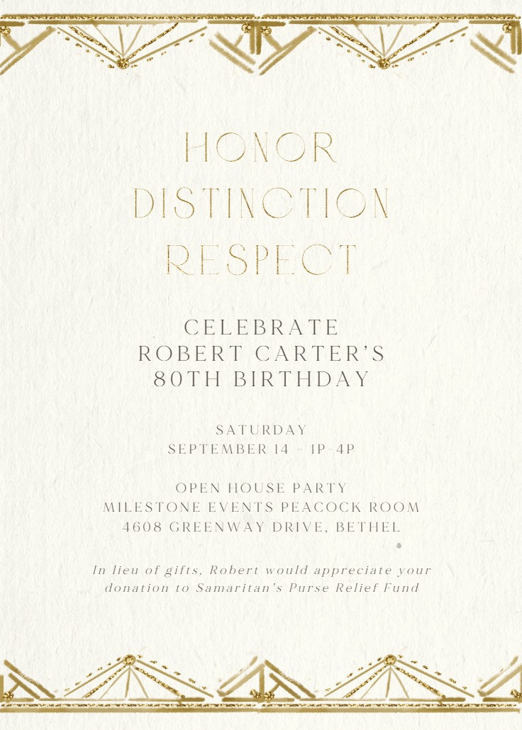 Trending Retro - Birthday Invitation Template | Greetings Island